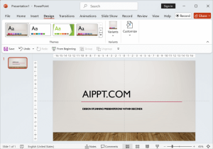 What Size is a PowerPoint Slide & How to Change it - AiPPT