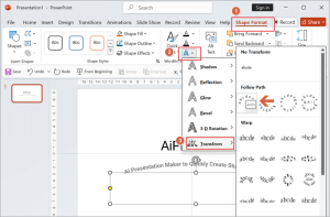 How to Curve Text in PowerPoint [Full Guide] - AiPPT