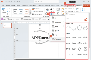 How to Curve Text in PowerPoint [Full Guide] - AiPPT
