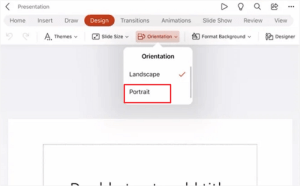 How to Make a PowerPoint Portrait on Windows/Mac/iPad
