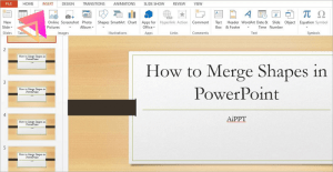 How to Merge Shapes in PowerPoint [5 Options]