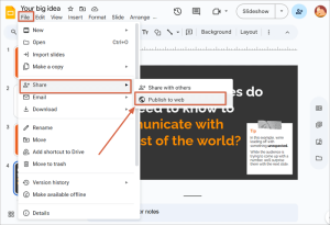 How to Make Google Slides Play Automatically on a Loop