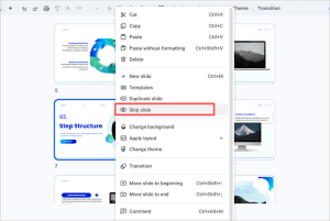 How to Hide and Unhide a Slide in Google Slides (Step-by-Step)